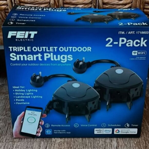 Feit Electric | Storage & Organization | Feit Electric Triple Outlet ...